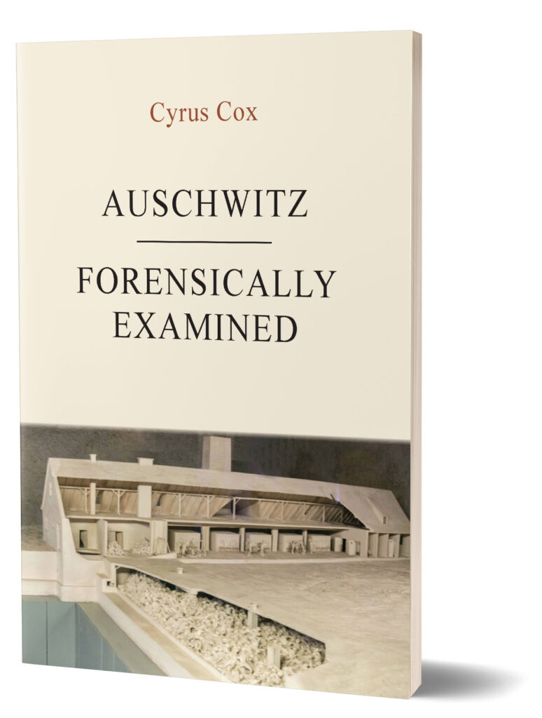 Auschwitz – Forensically Examined – Germar Rudolf's Personal Website